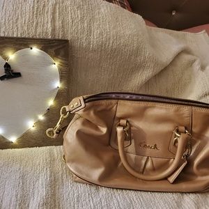 Coach | Bags | Coach Signature Gold Metallic Purse | Poshmark
